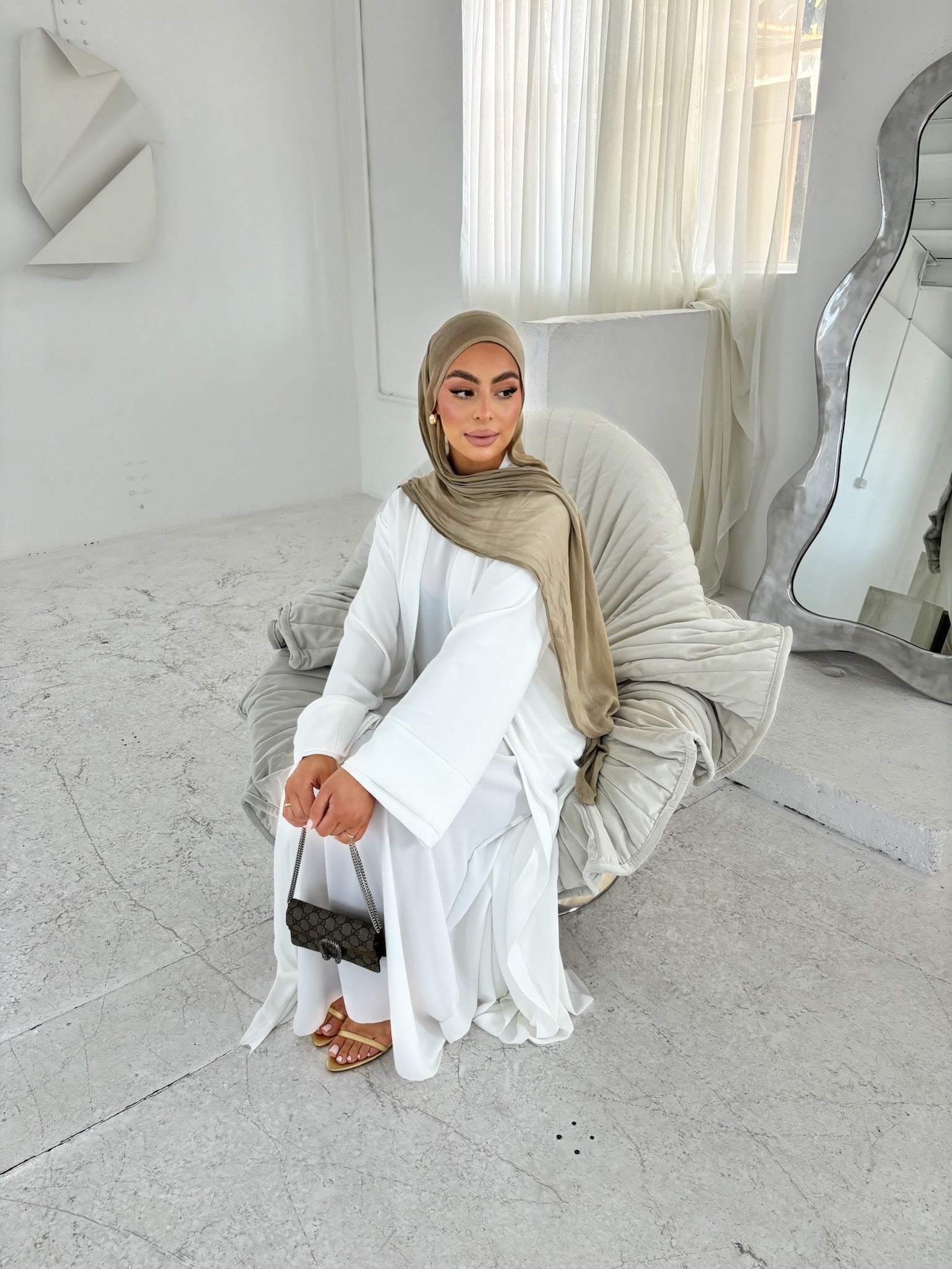 'Soft like Butter' 2 Piece Abaya Set- No belt