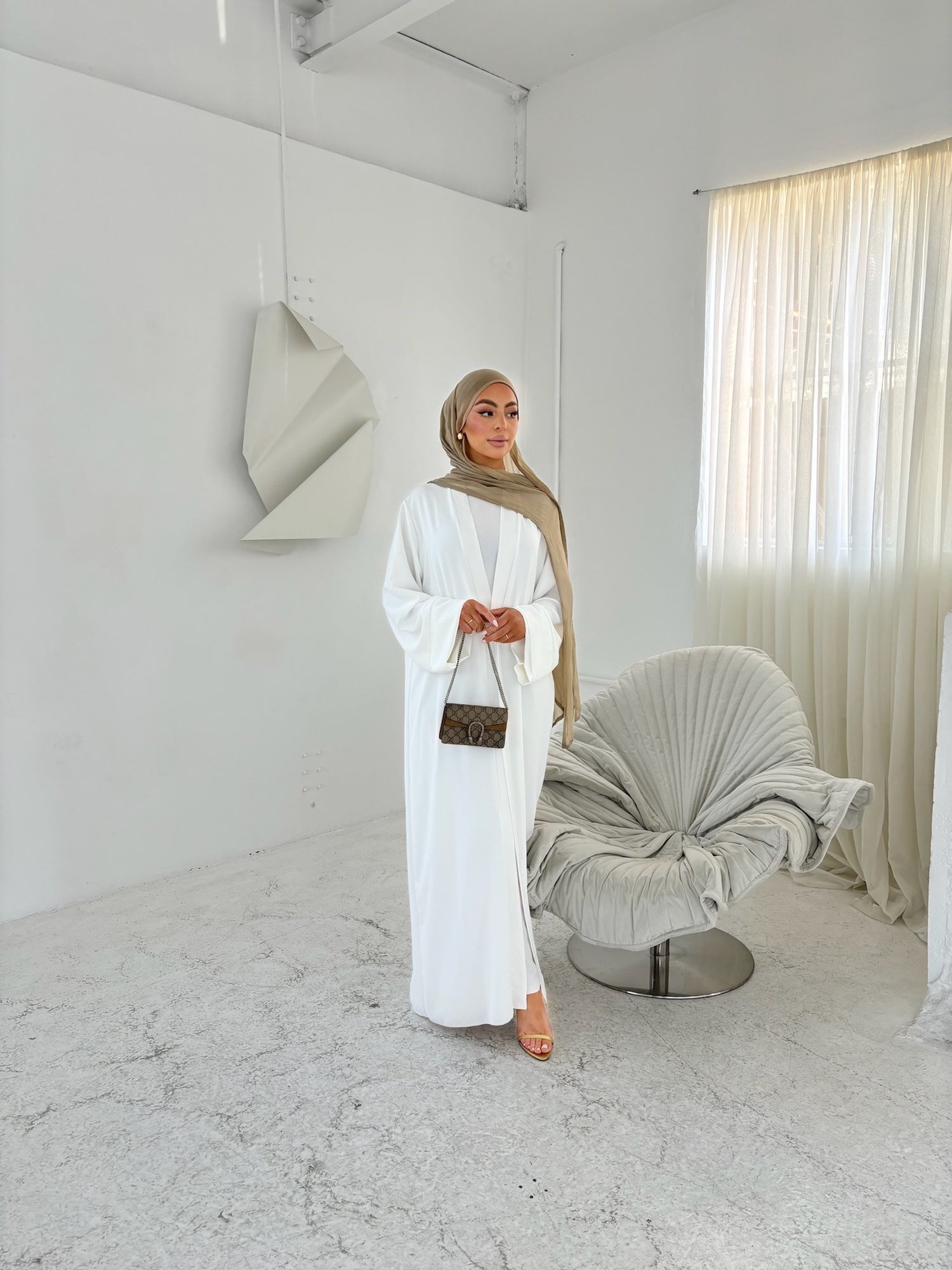 'Soft like Butter' 2 Piece Abaya Set- No belt