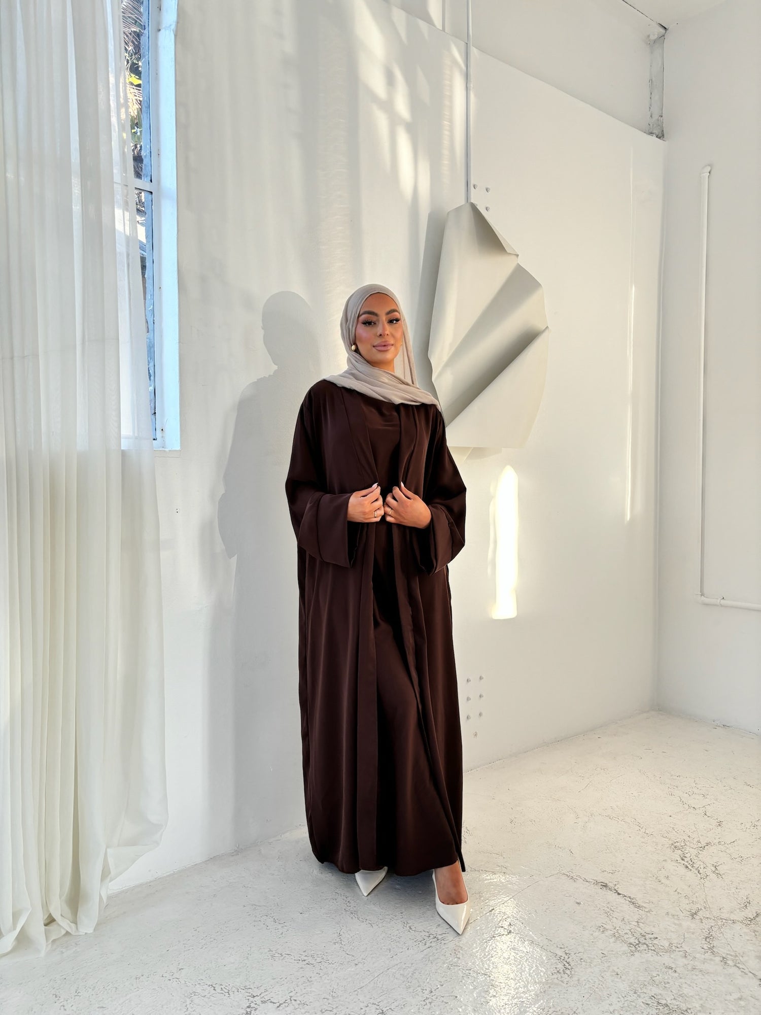 'Soft like Butter' 2 Piece Abaya Set- No belt